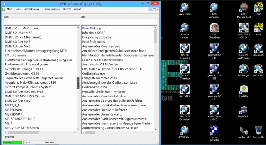 MOE BMW All Engineering System 60 BMW Software All-in-One Windows 10 500GB SSD: USD590